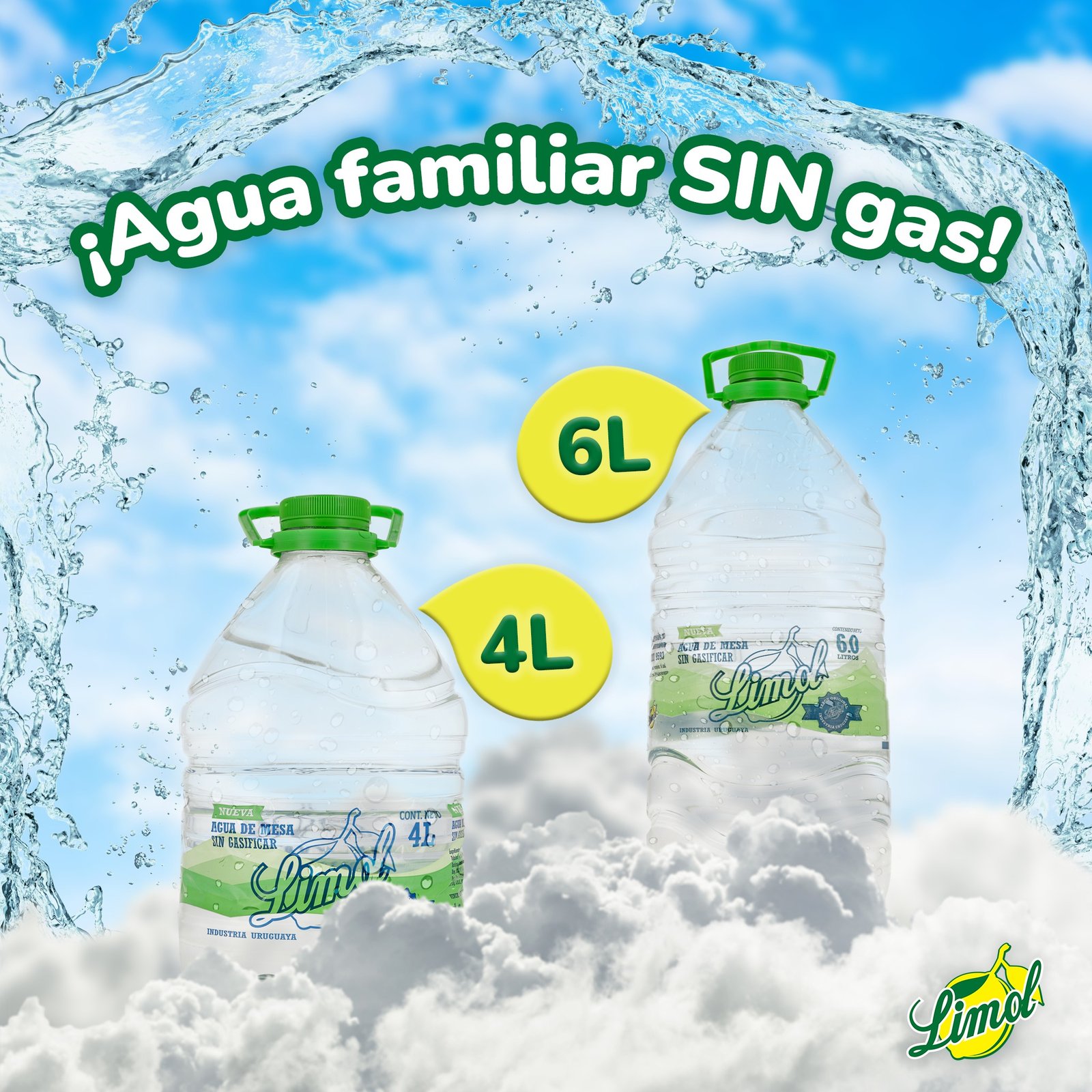 Agua Limol 4lt bidon – Triple B