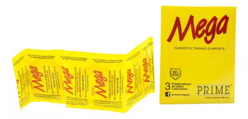 Prime Mega x3 PRESERVATIVOS – Triple B